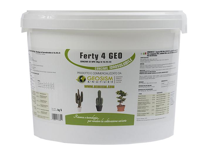 Ferty 4, NPK(Mg) 8-16-24+(4) + microelementi (5 kg), concime in polvere ...